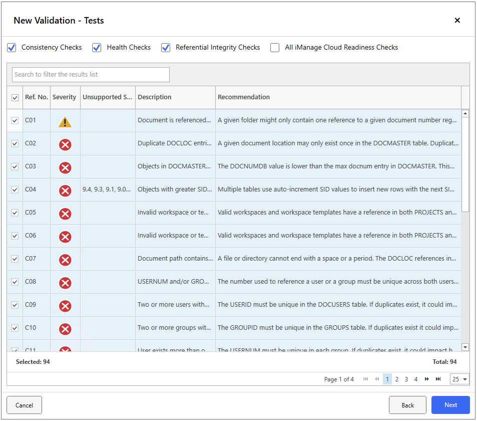 How to Use iManage imDBCheck Tool to Fix Errors for a Successful Cloud ...